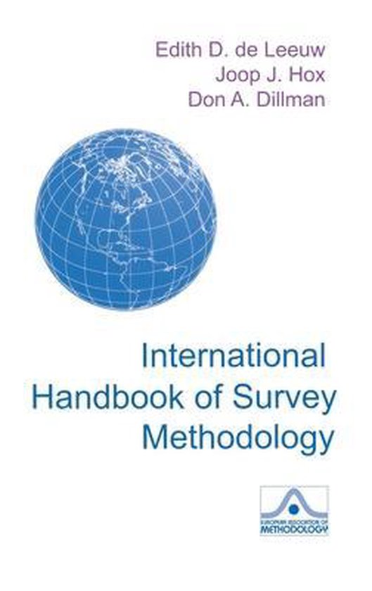 International Handbook Of Survey Methodology | 9780805857528 | Edith D. de Leeuw | Boeken | bol