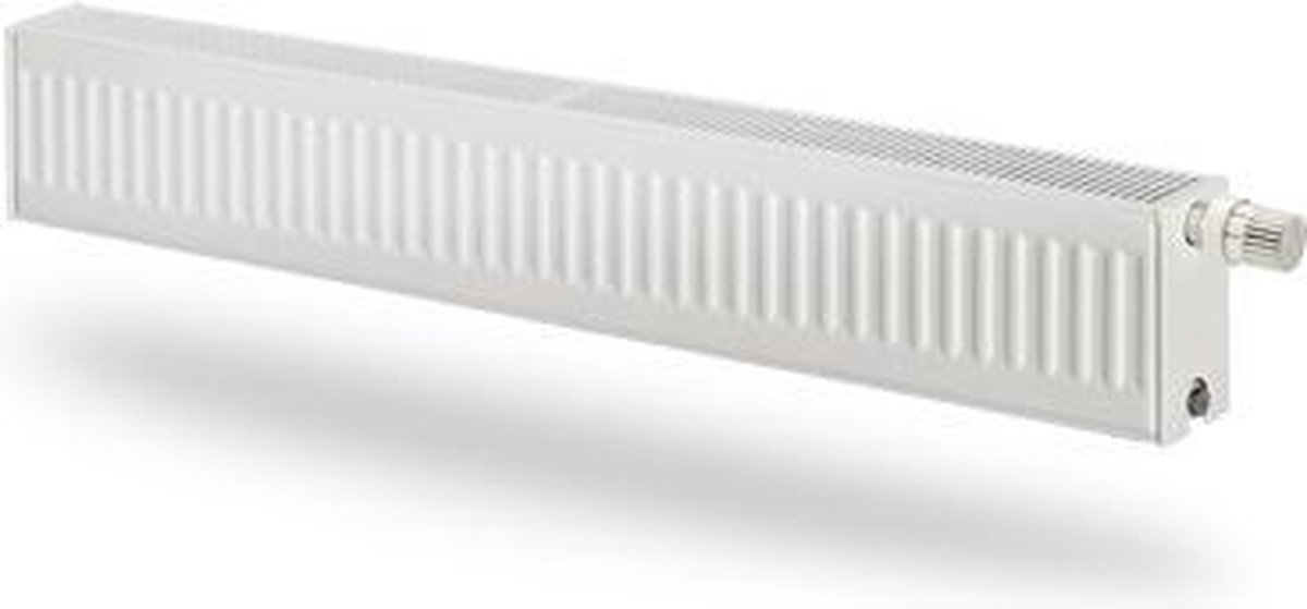 Radson paneelradiator Integra Plint, staal, wit, (hxlxd) 200x1600x152mm ...