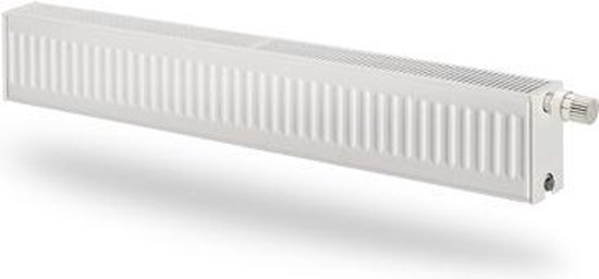 Radson paneelradiator Integra Plint, staal, wit, (hxlxd) 200x1600x152mm ...