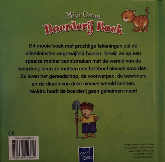 Mijn Grote Boerderij Boek - My Big Farm Book | 9789086222674 | Livres | bol