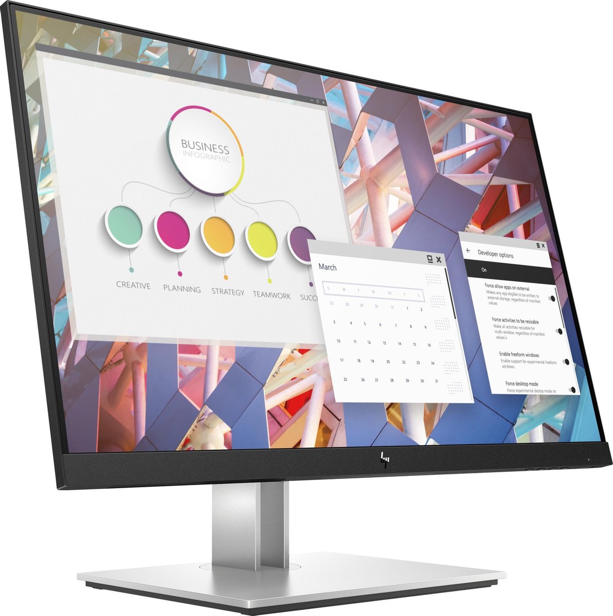 HP EliteDisplay E24 G4 - Full HD IPS Monitor - 24 Inch | bol.com