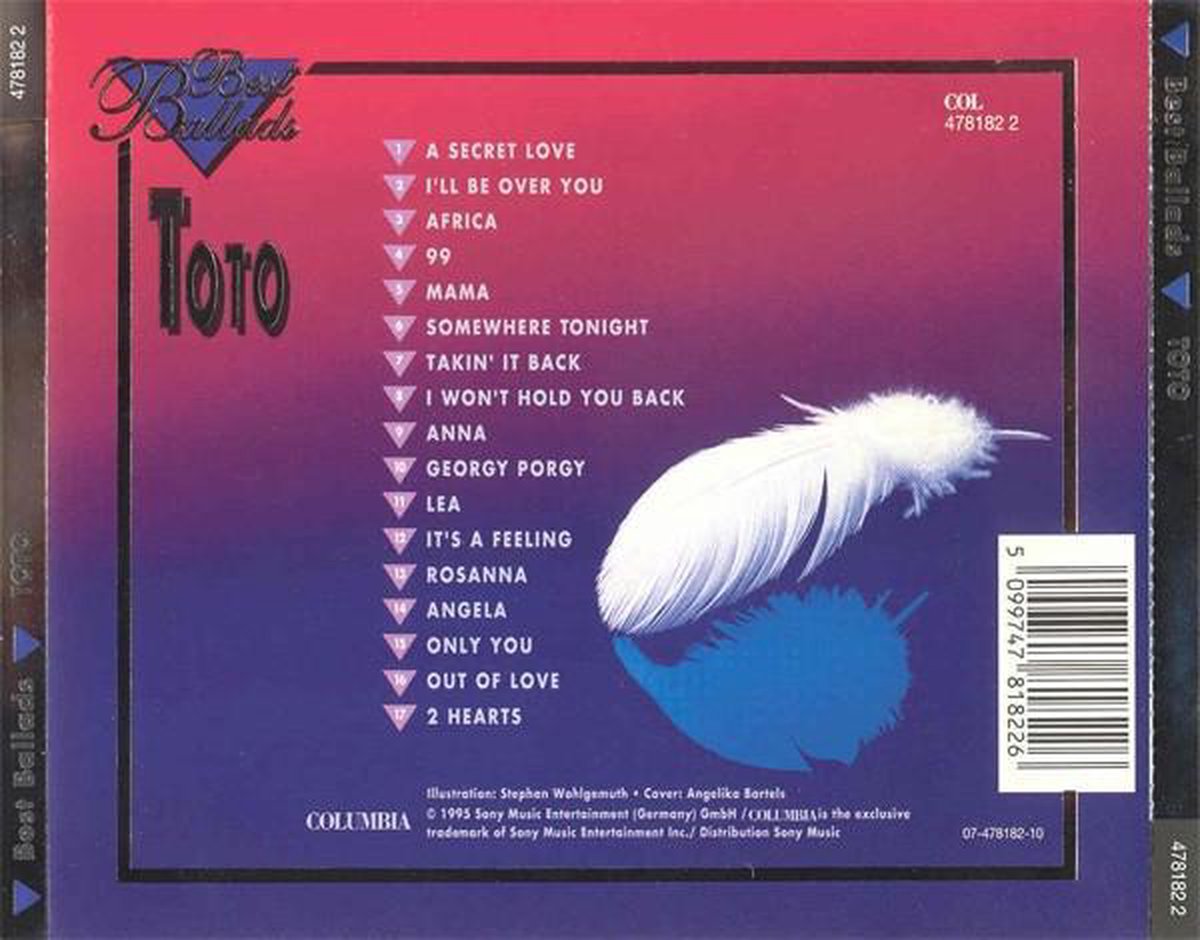 Best Ballads, Toto | CD (album) | Muziek | bol.com