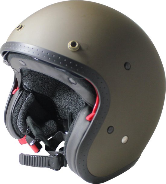 ESCOOT *RETROHELM DELUXE* scooter - vespa - helm - jethelm ...