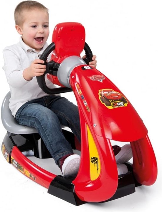 Smoby Rijsimulator Cars XRS V8 rood en zwart | Games | bol