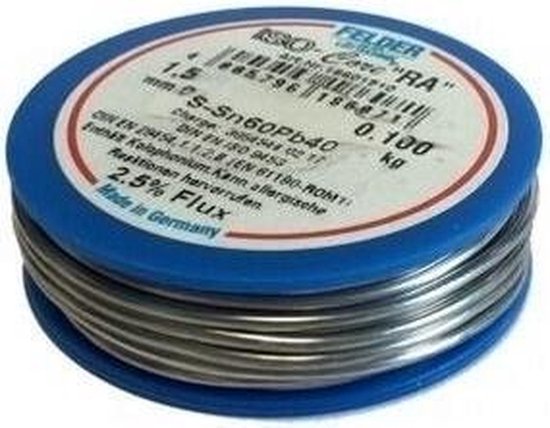 Soldeerdraad 1,5 mm 100 gram | bol.com