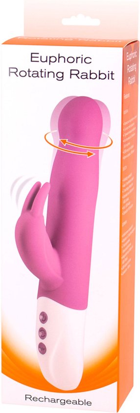 Seven Creations - Euphoric Rotating Rabbit - Vibrators Rotating Paars | bol