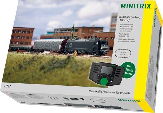 Minitrix Digitale Startset - Spoor N - Elektrische Locomotief Serie 185 ...