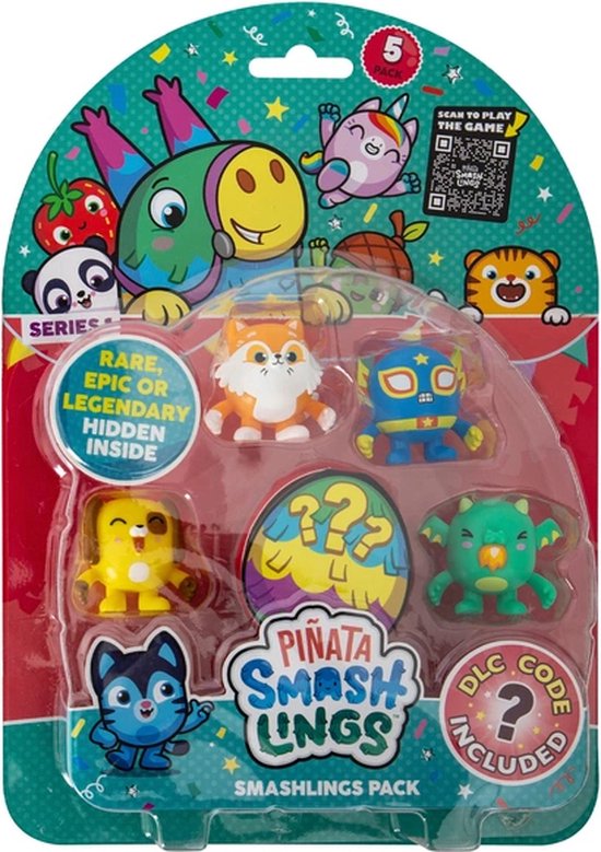 Pinata Smashlings - Smashlings 5Pack (ROBLOX)(Incl.DLC Code) | bol