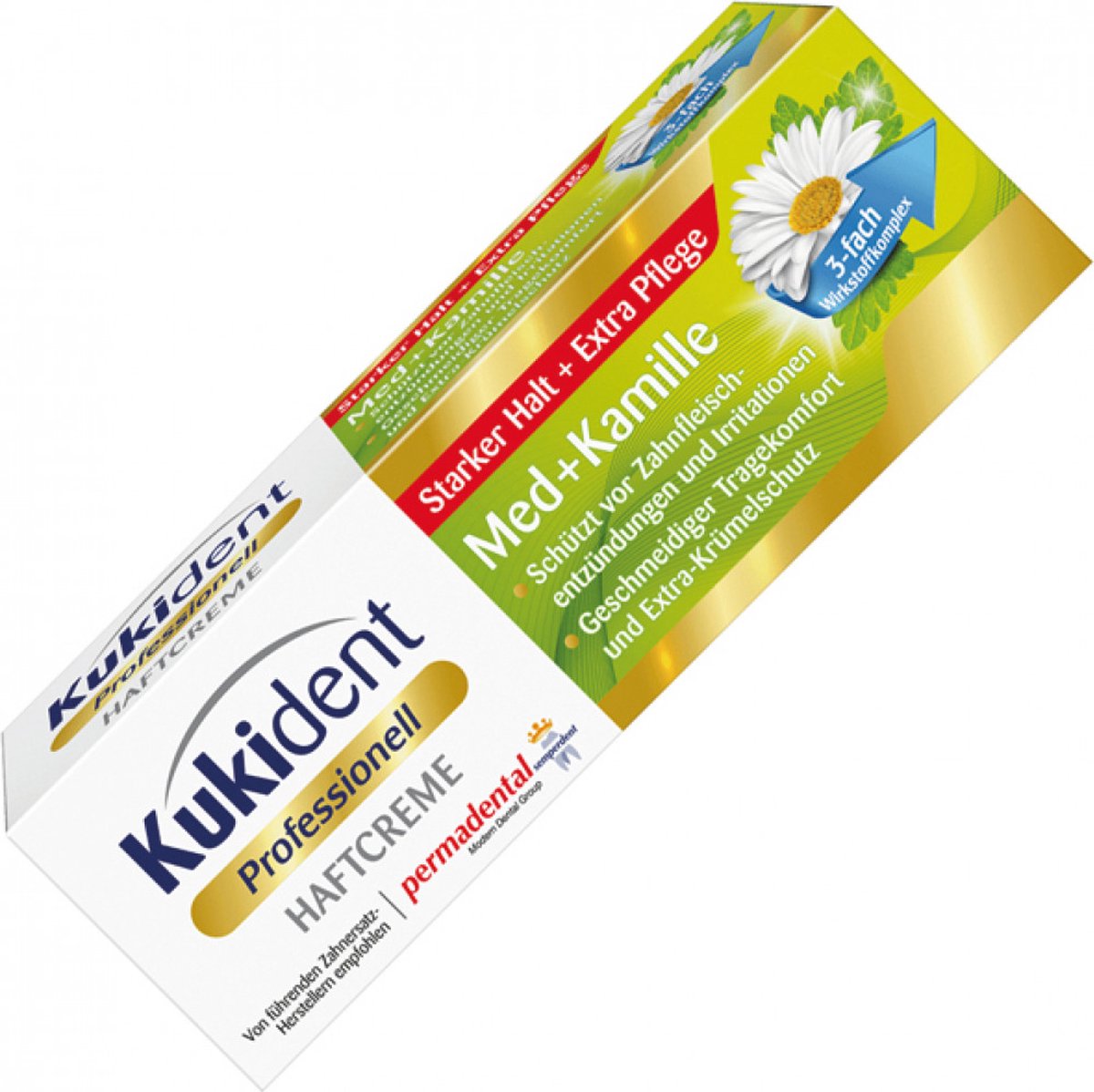 Kukident Kleefpasta 1x Extra Sterk + 1x Professional Sterk - Med ...