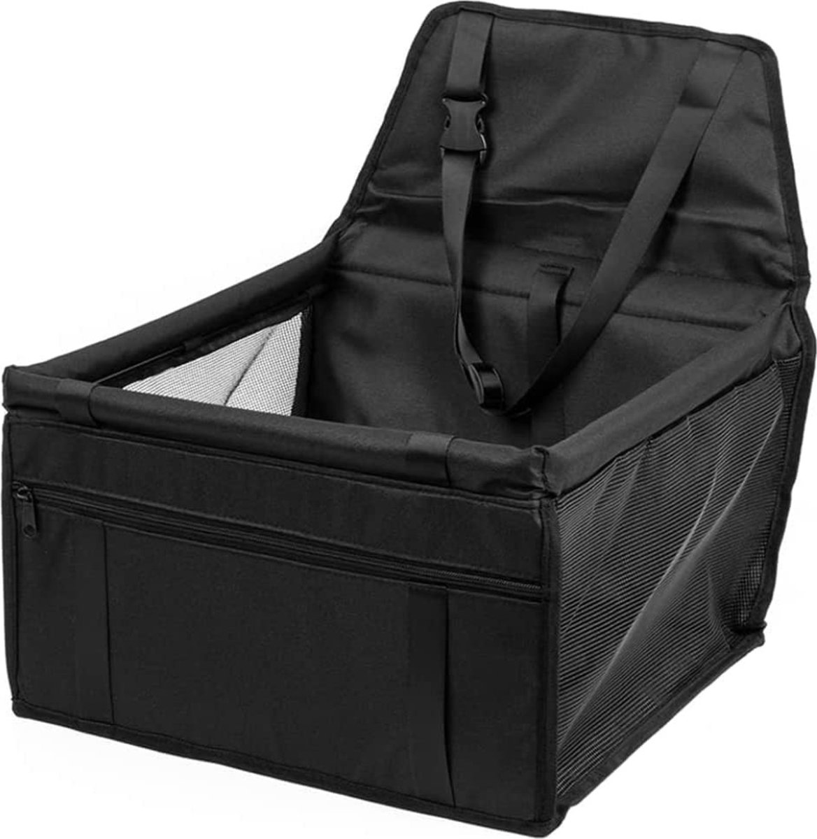 Hondenmand Auto Achterbank - Automand Hond - 40 x 34 x 25 cm - Zwart | bol