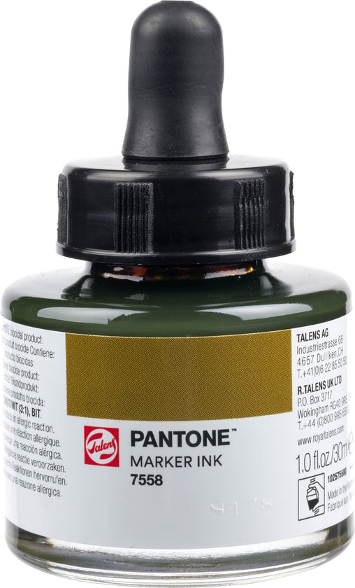 Talens | Pantone marker inkt 30 ml 7558 | bol