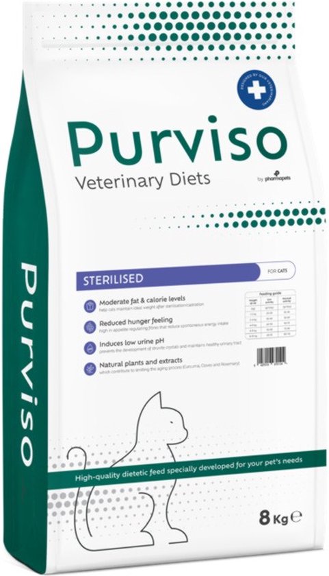 Purviso Veterinary Diets Nourriture pour chat 8kg | bol