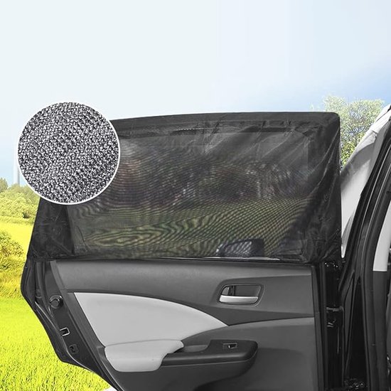 Premium Car sun blind blocks -Premium Auto zonwering blokken 2 | bol