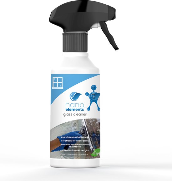 Eco Glasreiniger - Nano Elements - 500ml - Milieuvriendelijke ...
