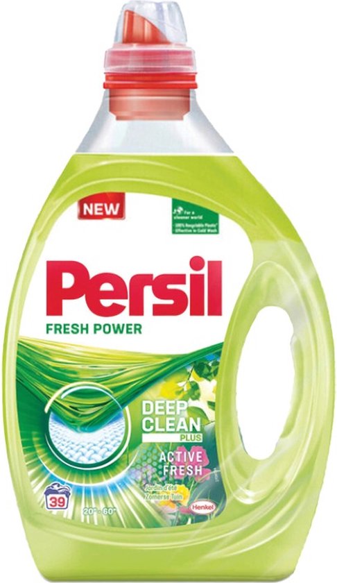 Persil Fresh Power Active Fresh Zomerse Tuin (4 x 1,95L) | bol