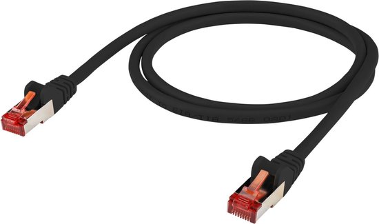 Sommer Cable C6AB-0200-SW Netwerkkabel 2 m zwart - Kabel | bol