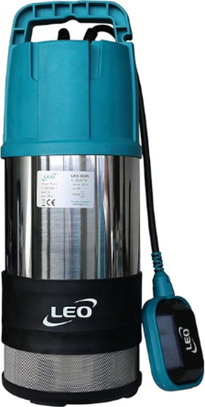 LEO LKS 900S Druk Dompelpomp, 7 m3/h , 3,2 bar voor regenwater opvangsystemen | bol