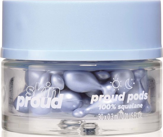 Skin Proud - Proud Pods 100% Squalane Serum Capsules 30 bouchons ...