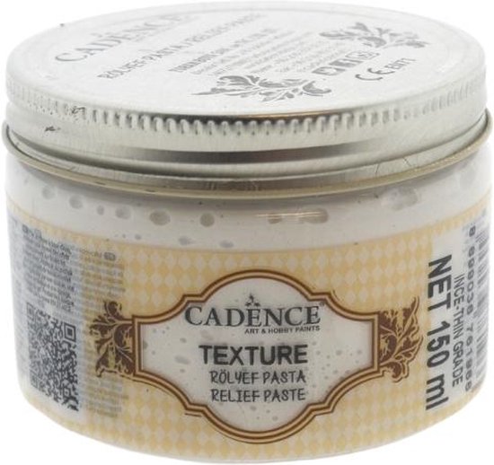 Cadence Textuur Relief Pasta Dun 150 ml | bol