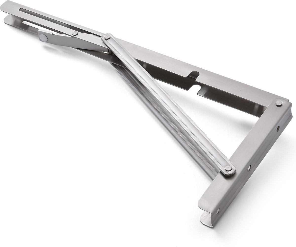 Wovar Inklapbare Plankdrager RVS 170 x 400 mm | Per Stuk | bol