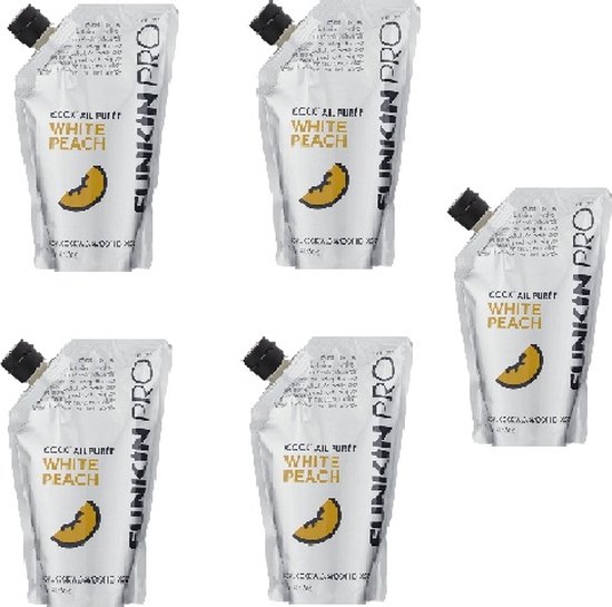 Funkin White peach puree 5 stazakken x 1 liter | bol