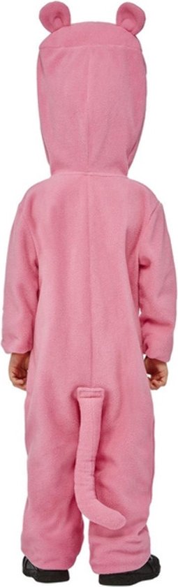 Smiffy's - Pink Panther Kostuum - Roze Panter Sluipend Door De Kamer ...