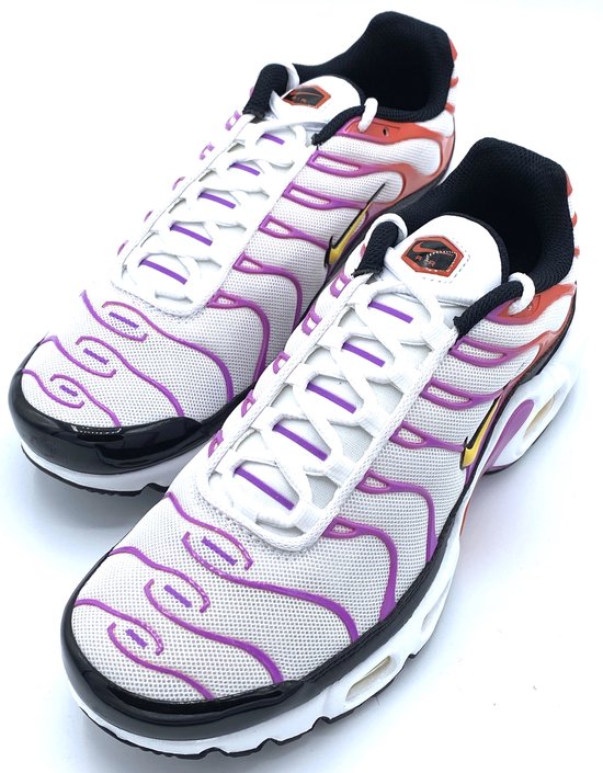 Nike Air Max Plus - Sneakers - Paars/Wit/Rood - Maat 38 | bol