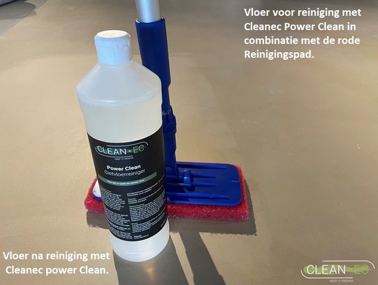 Cleanec Power Clean 5 Liter, De Krachtige Gietvloer Reiniger voor Diepe ...