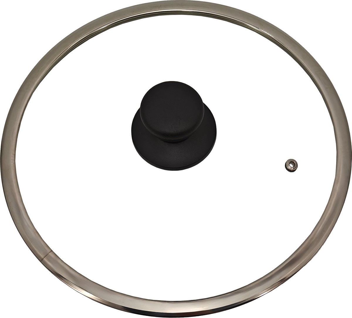 SB Line Glazen deksel met stoomgaatje - Ø 28cm | bol