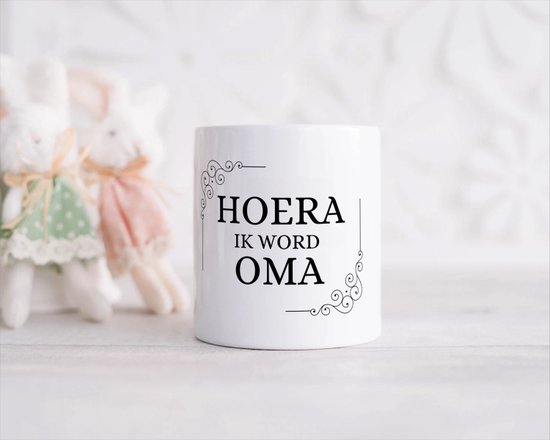 Akyol - hoera ik word oma Spaarpot - Oma - iemand die oma wordt - oma ...