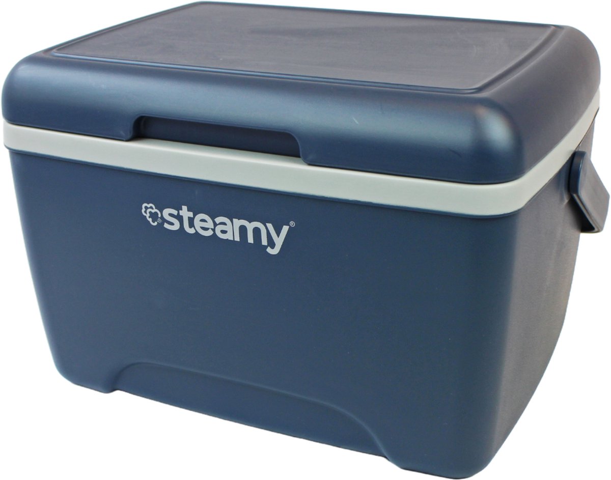Steamy Cool 8 - Kleine Koelbox Inclusief Koelelement! - 8 Liter - Blauw ...