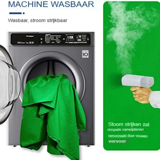 Achtergrondsysteem - Green Screen Doek - Green Screen Studio - Groen | bol