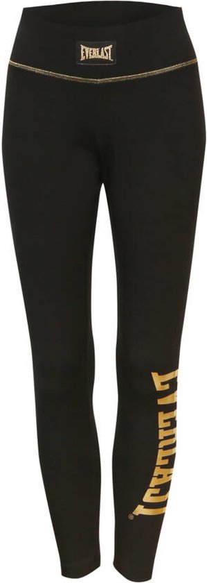 Everlast Hoxie 2 Legging - High Waist - Zwart met goud - S | bol