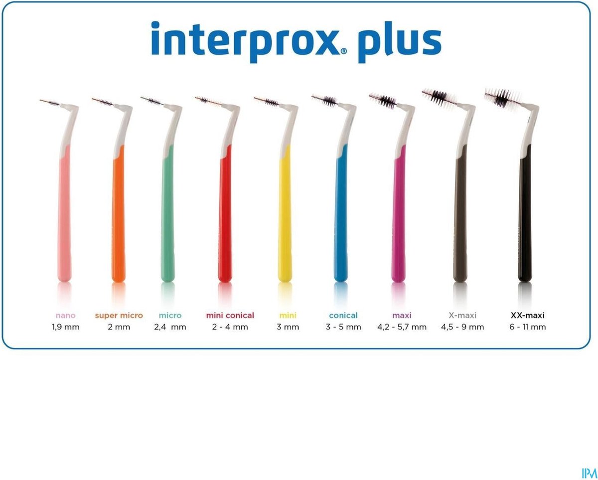 Interprox Plus Super Micro Flosdraad - 2 mm - 6 stuks | bol