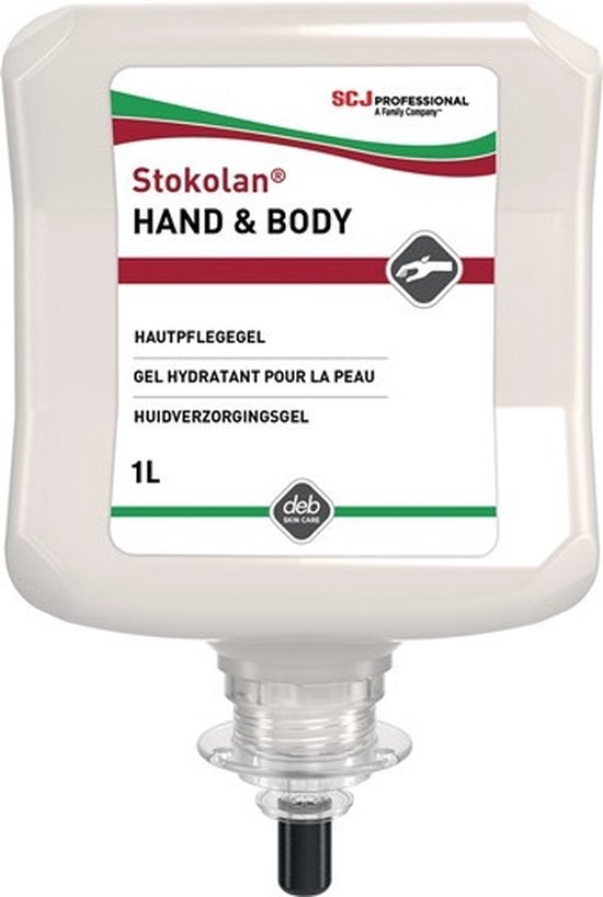 DEB Stokolan Hand en Body flacon, 6x 1 liter | bol