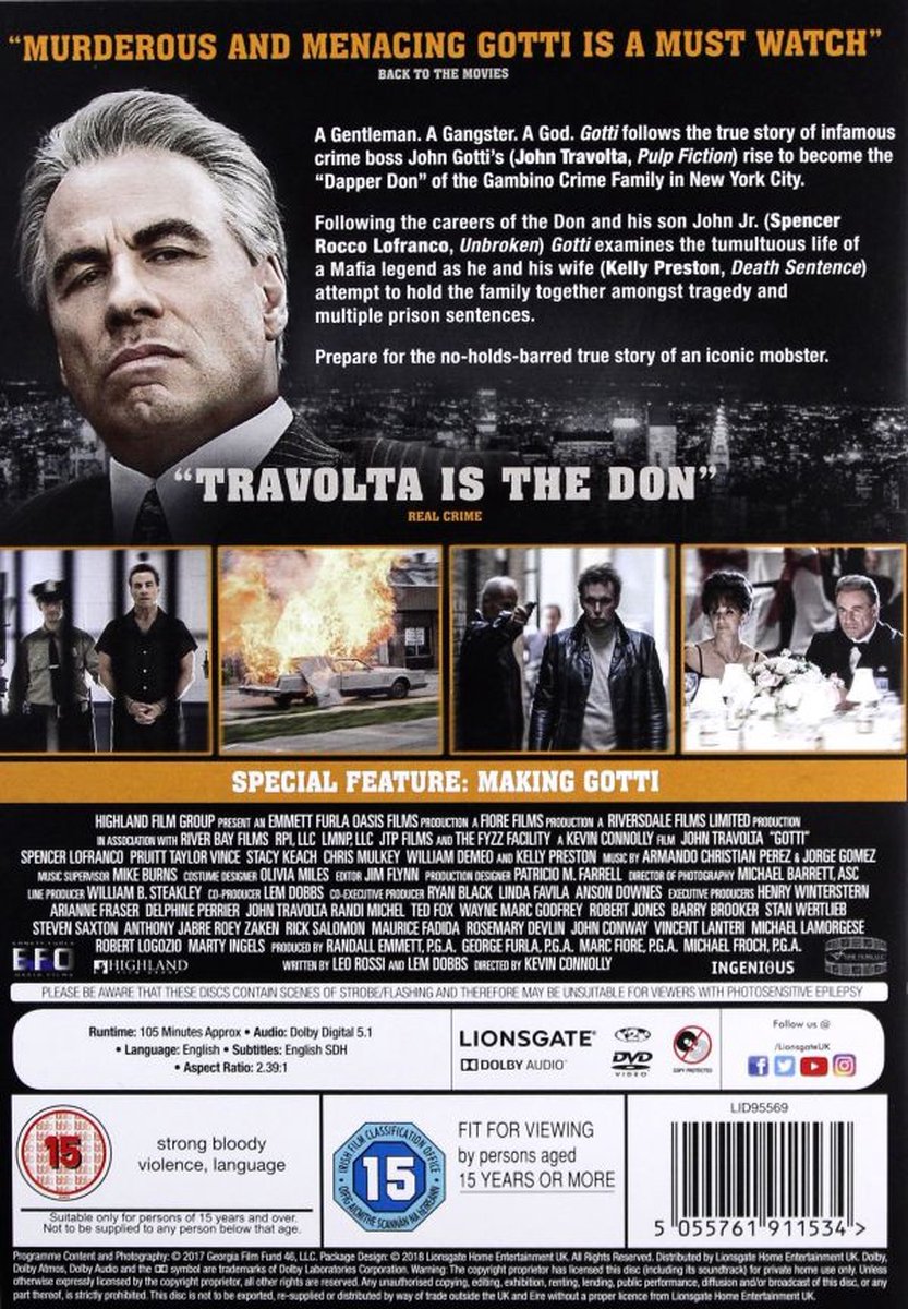 Gotti (Dvd), Spencer Rocco Lofranco | Dvd's | bol