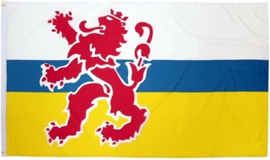 VlagDirect - Limburgse vlag - Limburg vlag - 90 x 150 cm | bol