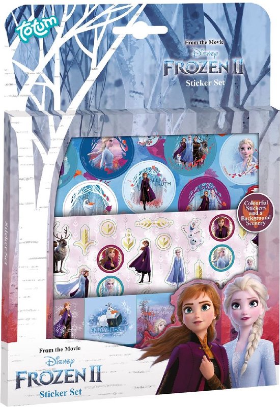 Disney Frozen 2 Sticker Set Display 6 Stuks | bol