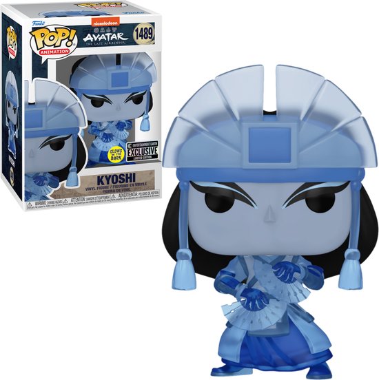 Funko POP! Kyoshi Spirit GITD 1489 Avatar: The Last Airbender ...