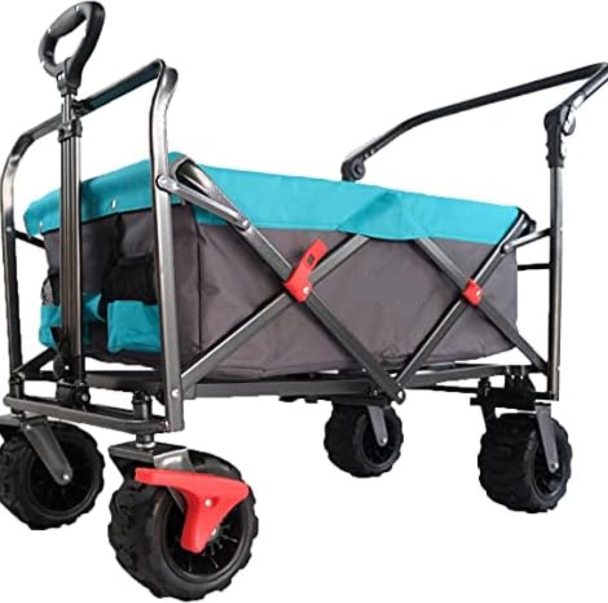 Bolderkar Opvouwbaar Luchtbanden - Bolderkar Met Duwstang | bol