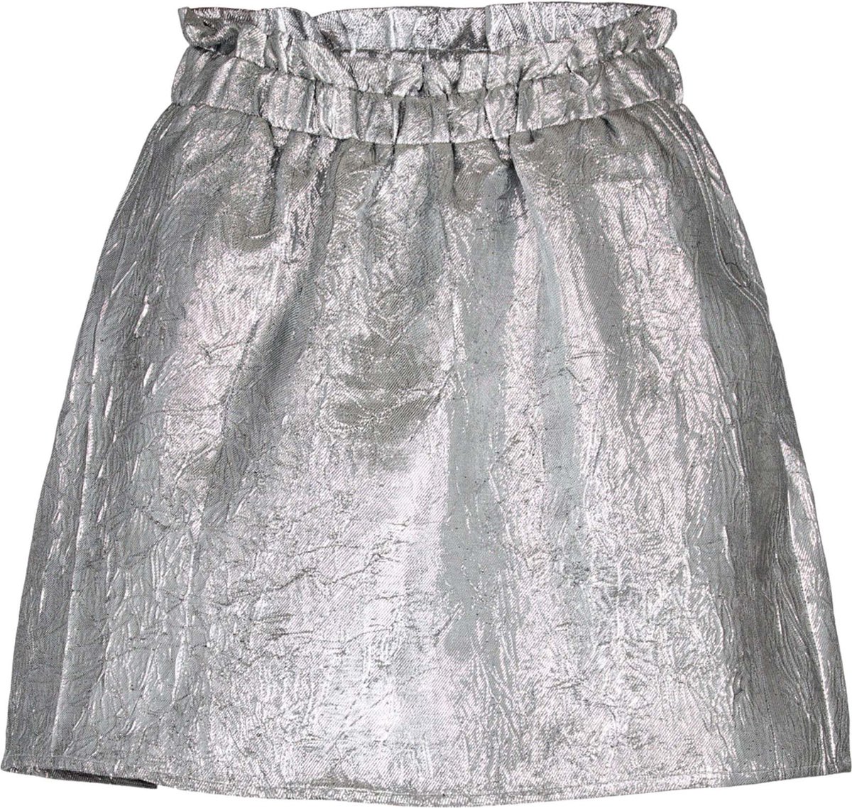 Co'couture Rok Zilver Polyester maat M Vina metallic rokken zilver | bol