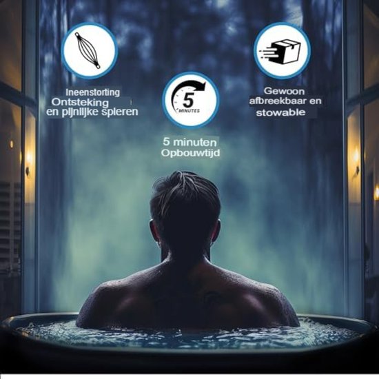 Ijsbad Opblaasbaar - Ice Bath - Dompelbad | bol