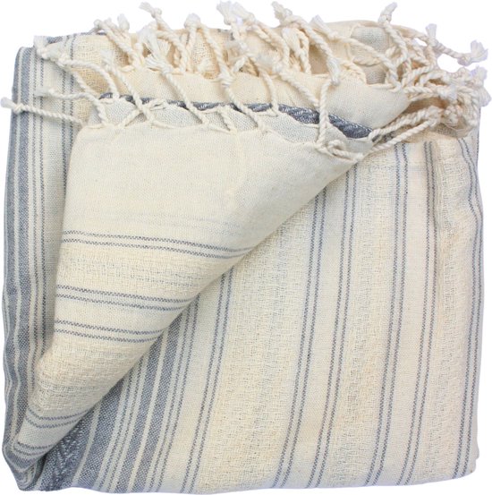 Cancun Waves Turkse Baddoek 90 x 190 cm, 100% Katoen, Hamamdoek ...