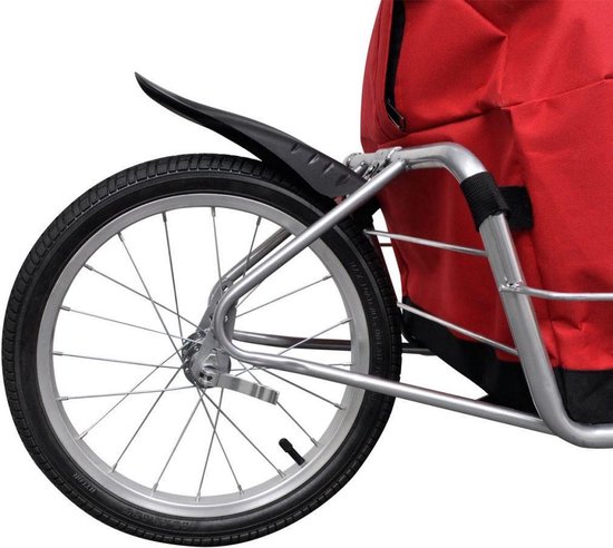 vidaXL Fietstrailer - Fietstrailers - Fiets Trailer - Fiets Duwkar ...