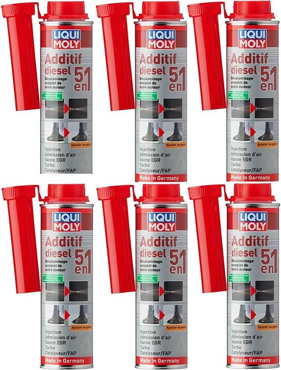 6x Liqui Moly Additief Diesel 5-in-1 behandeling | bol