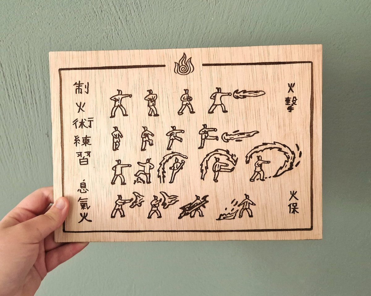 Avatar the Last Airbender - Fire Bending Scroll | bol