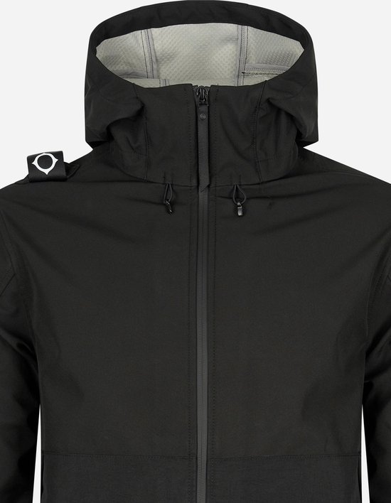 MA.Strum Softshell hooded jacket - jet black | bol