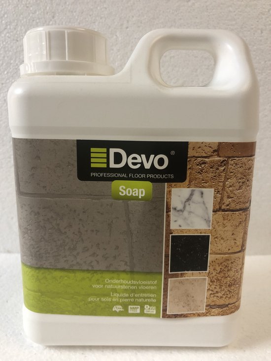 DevoNatural Devo Soap voor stenen vloeren - 1 liter | bol
