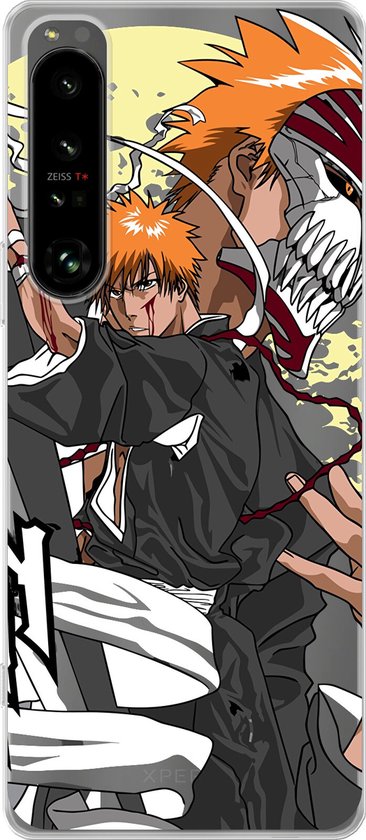 Sony Xperia 1 IV Telefoonhoesje | Premium Kwaliteit | Bleach | Ichigo Kurosaki | Soft... | bol