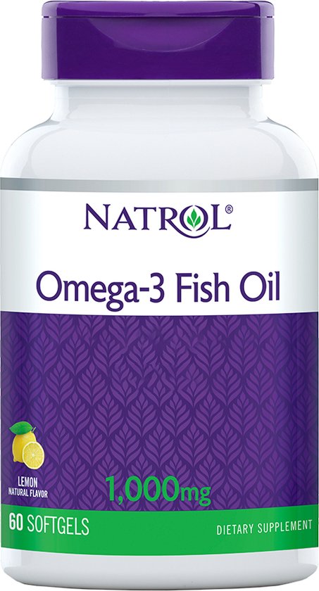 Omega-3 Fish Oil 1.000 mg (60 softgels) | bol